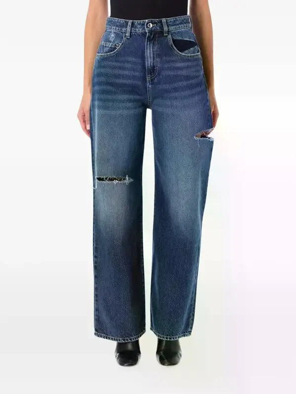 ICON DENIM LOS ANGELES Poppy Distressed Jeans