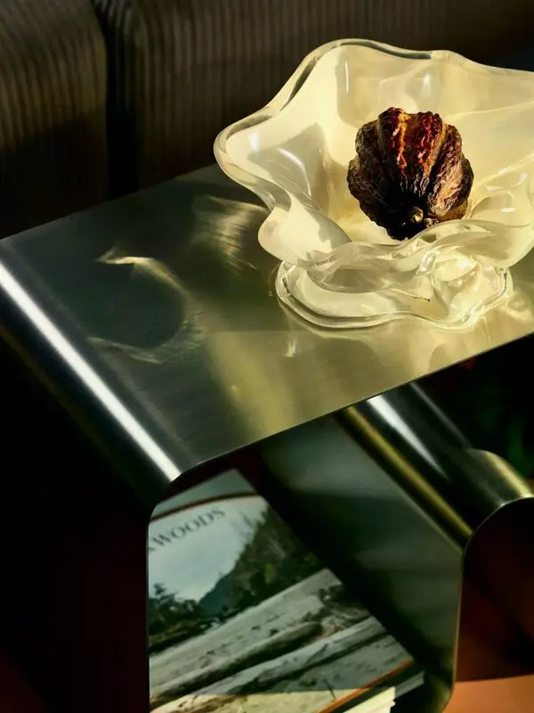 AYTM Vena Sculptural Glass Bowl