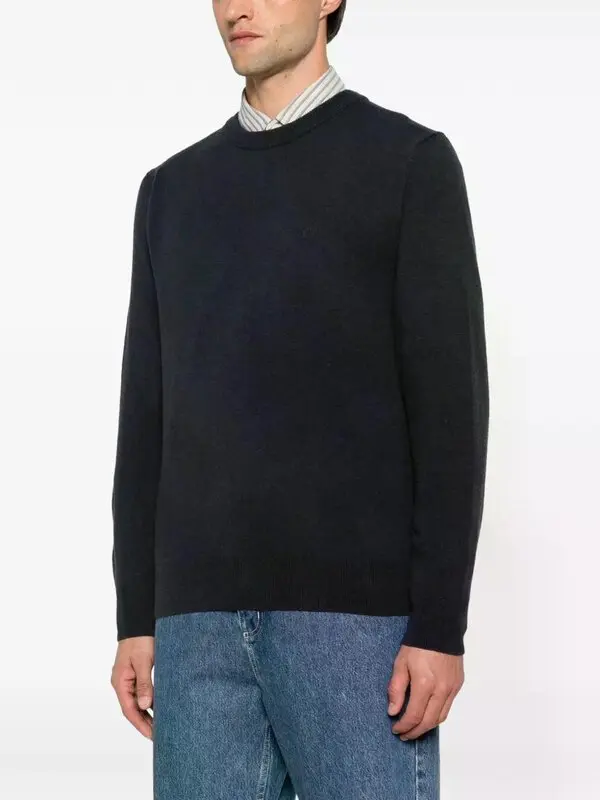 Marc O'polo Crew-neck Embroidered-logo Sweater
