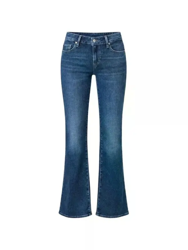 Paige Laurel Canyon Bootcut Jeans - Blue