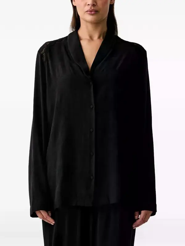 Emporio Armani Lace-insert Pajamas