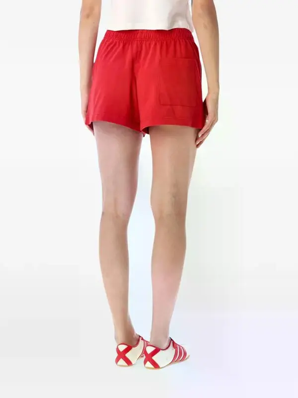 Sporty & Rich Modern Disco Shorts - Red