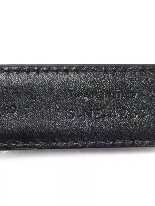 Celine Triomphe Buckle Belt