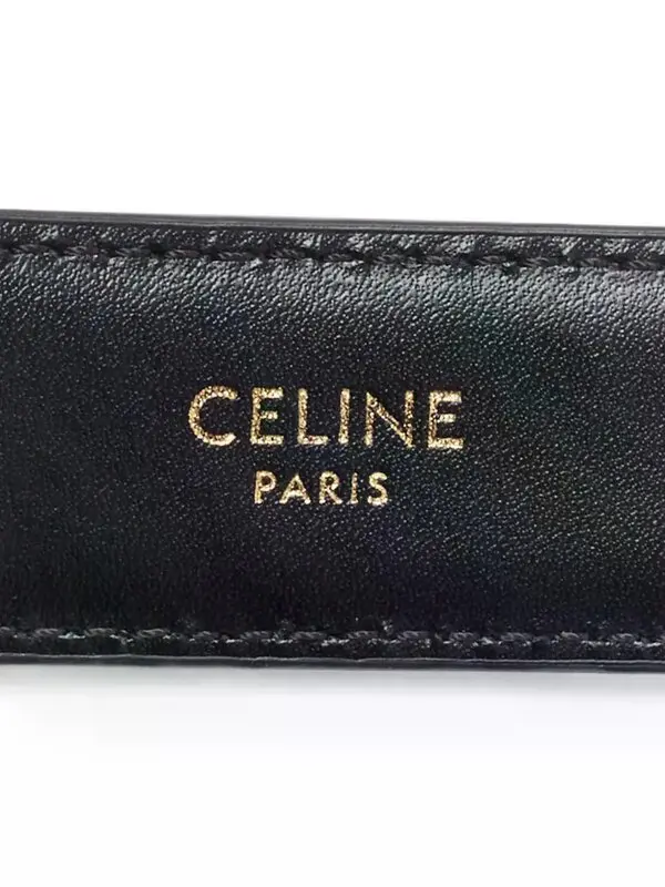 Celine Triomphe Buckle Belt