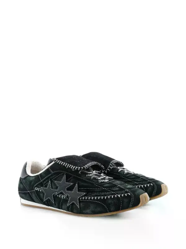 Amiri Star-patch Whipstitch Sneakers