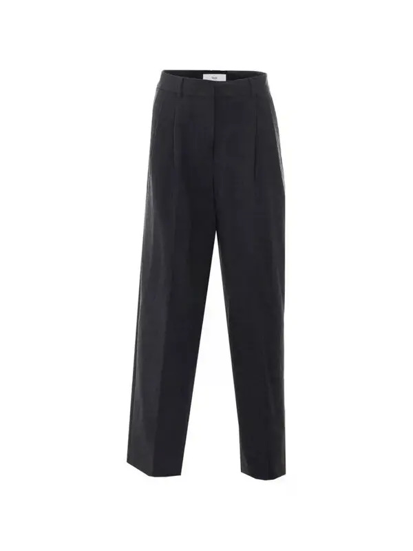 DUNST Double-pleated Wide-leg Trousers