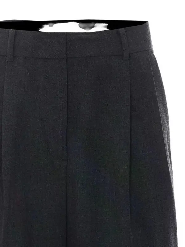 DUNST Double-pleated Wide-leg Trousers