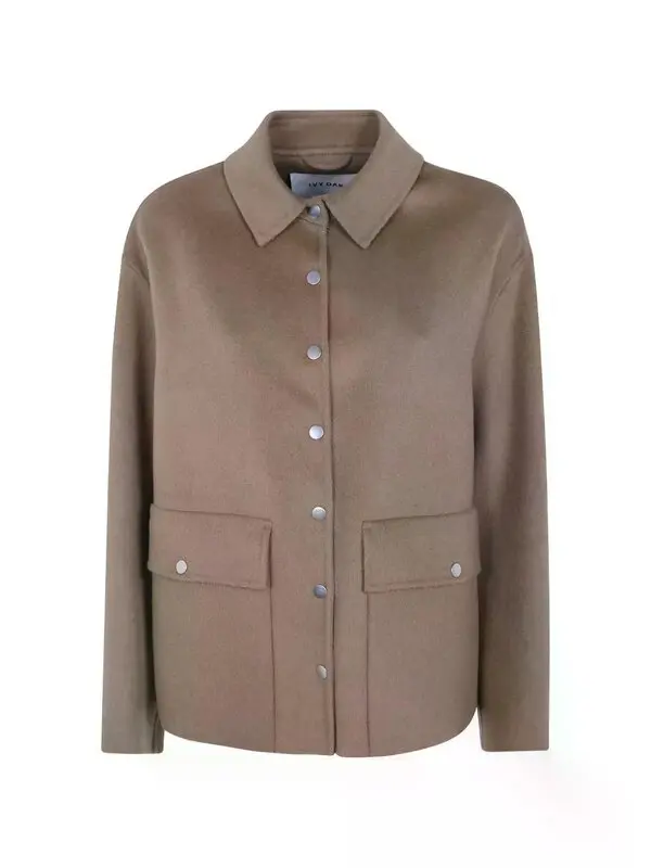 IVY OAK Press-stud Wool Jacket