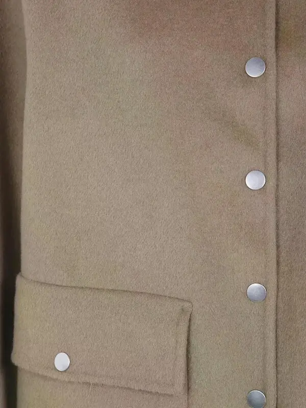 IVY OAK Press-stud Wool Jacket