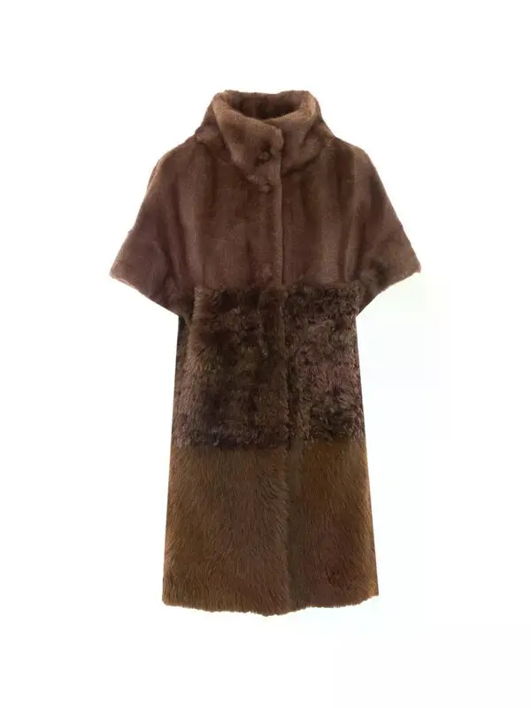 BULLY Faux-fur Short-sleeve Coat