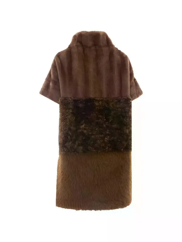 BULLY Faux-fur Short-sleeve Coat
