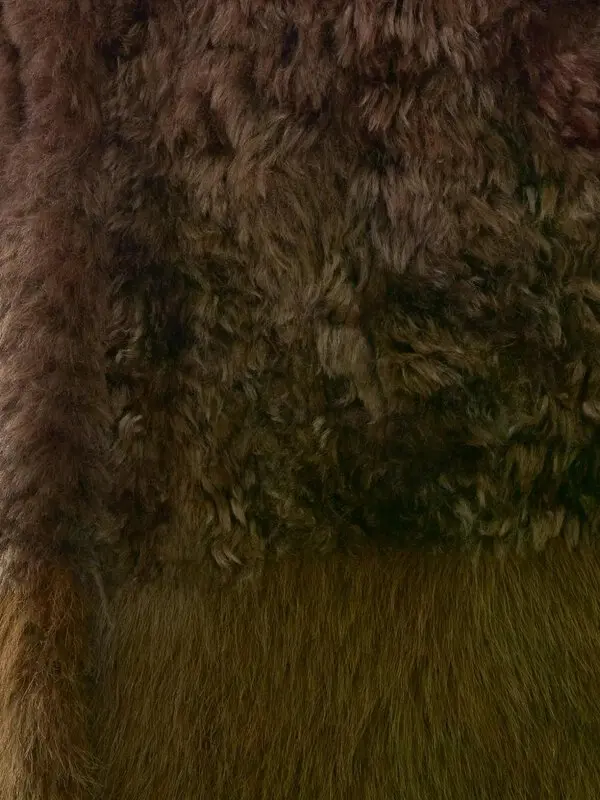 BULLY Faux-fur Short-sleeve Coat