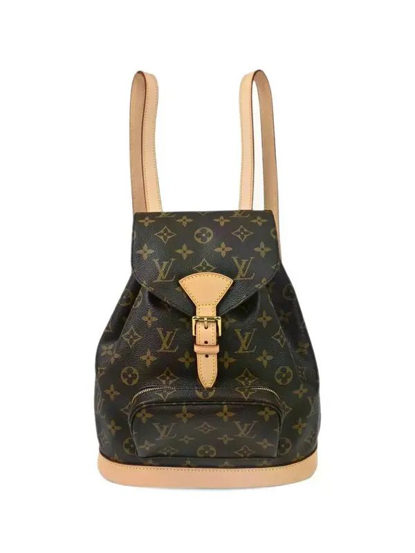 LOUIS VUITTON 2006 Mm Monogram Montsouris Backpack - Brown