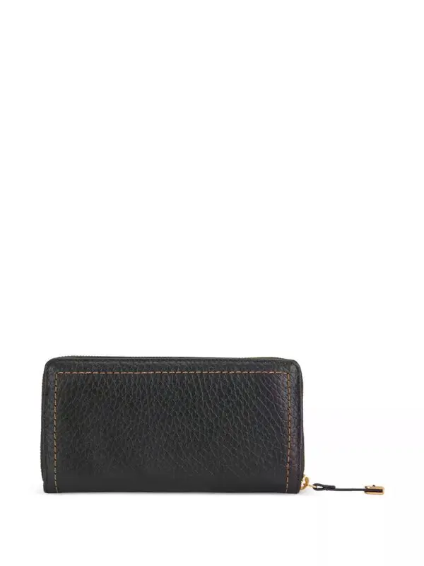 GIANNI CHIARINI Bubble Pebbled Leather Wallet