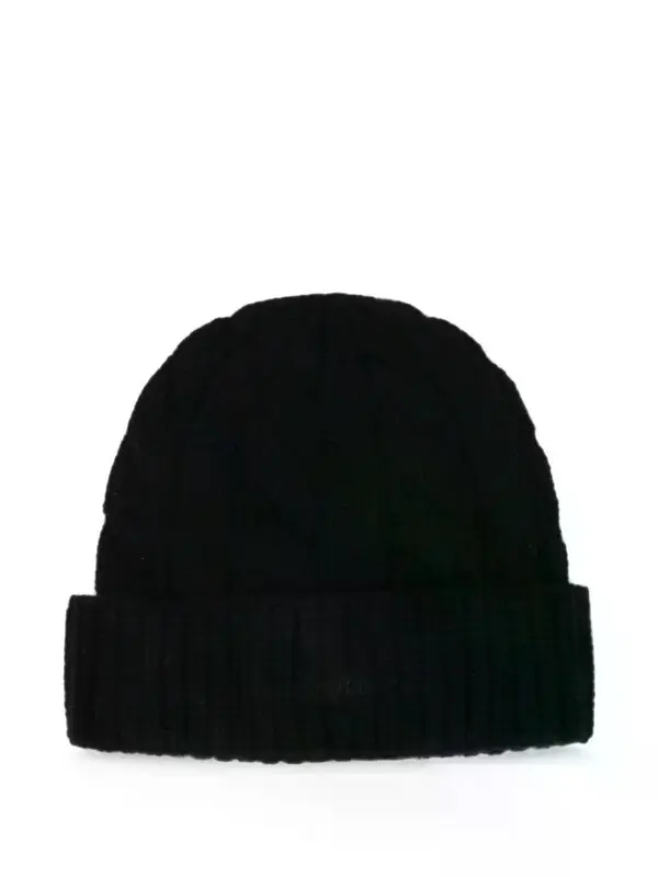 MC2 SAINT BARTH Moss Cable-knit Beanie Hat