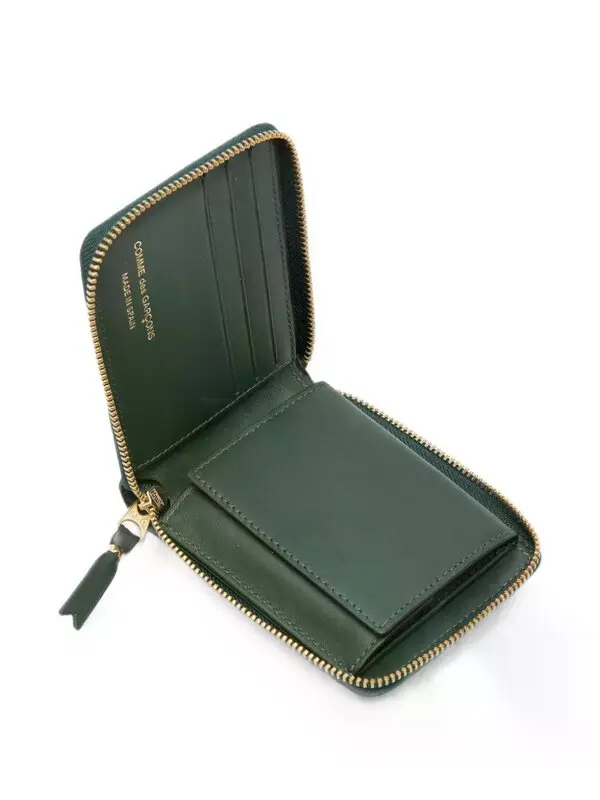 Comme Des Garçons Zip-around Leather Wallet