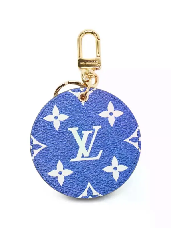 LOUIS VUITTON Illustre Puerto Banus Logo Keyring