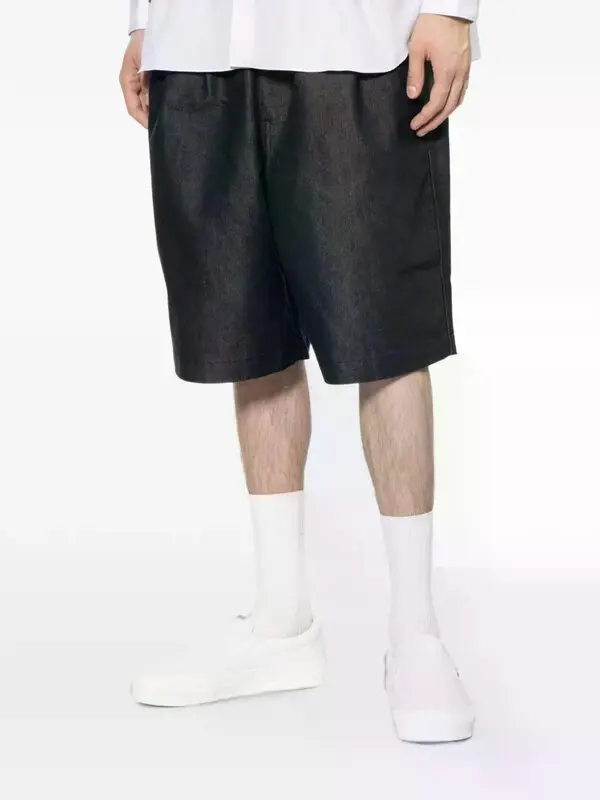 Comme Des Garçons Pleated Elasticated-waistband Shorts
