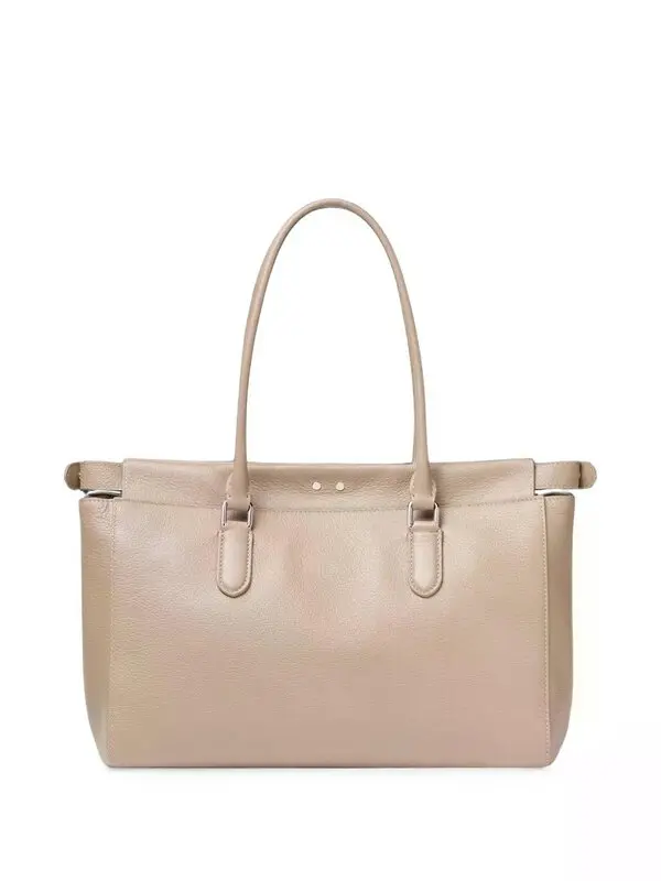 Fendi Small Peekaboo Grained Leather Tote Bag
