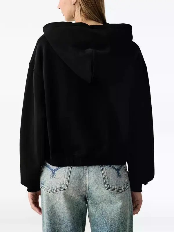 LA MANIA Luma Logo-embroidered Hoodie