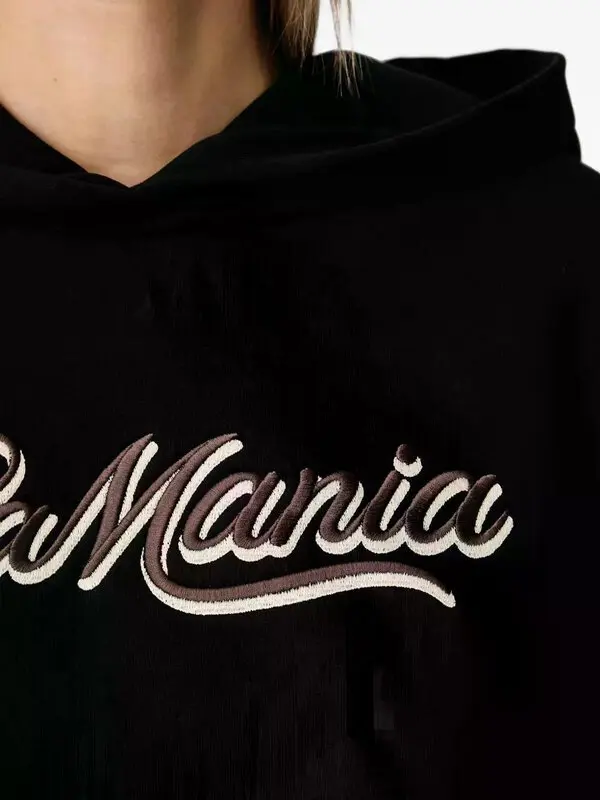 LA MANIA Luma Logo-embroidered Hoodie