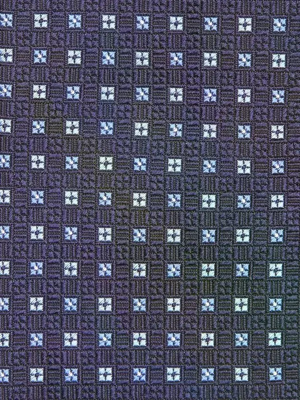Zegna Geometric-pattern Silk Tie