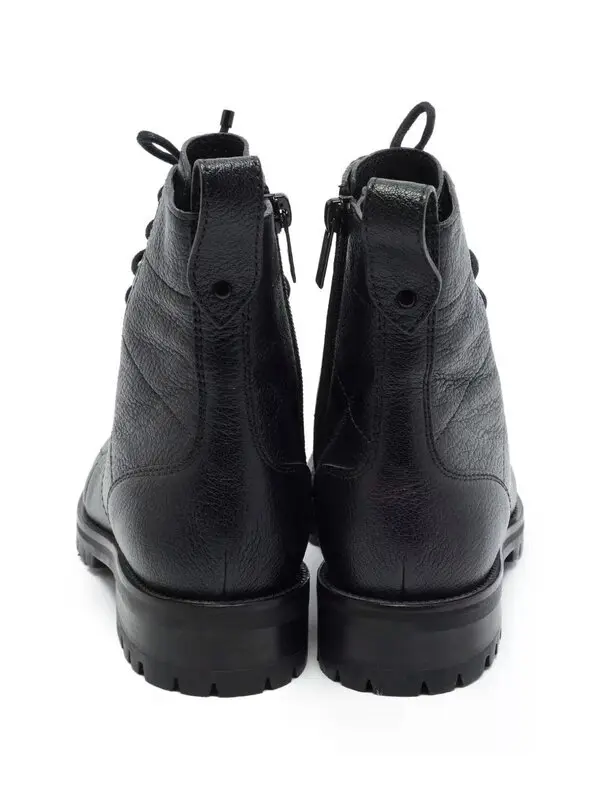 JIMMY CHOO Cruz Round-toe Combat Boots