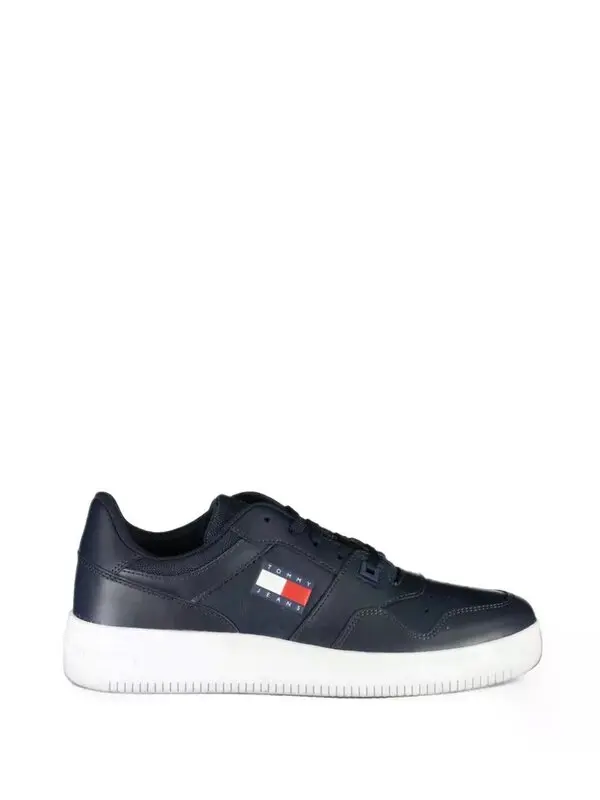 Tommy Hilfiger Logo-patch Leather Sneakers