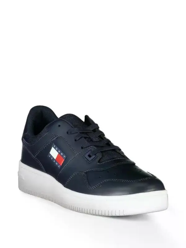 Tommy Hilfiger Logo-patch Leather Sneakers