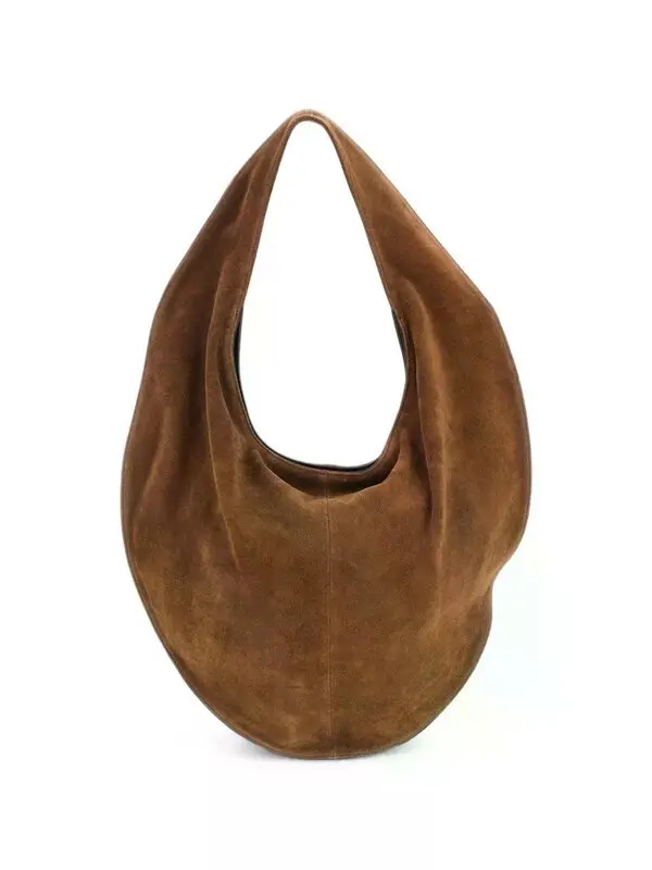 MAEDEN Rider Suede Shoulder Bag - Brown