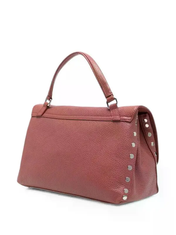 ZANELLATO Postina Daily Studded Leather Tote Bag