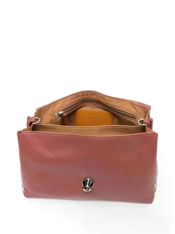 ZANELLATO Postina Daily Studded Leather Tote Bag