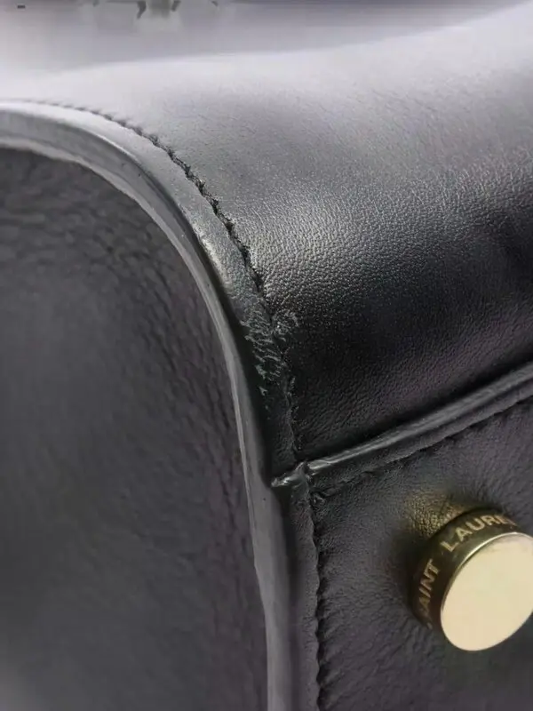 Saint Laurent 2000s Monogram Cabas Two-way Handbag