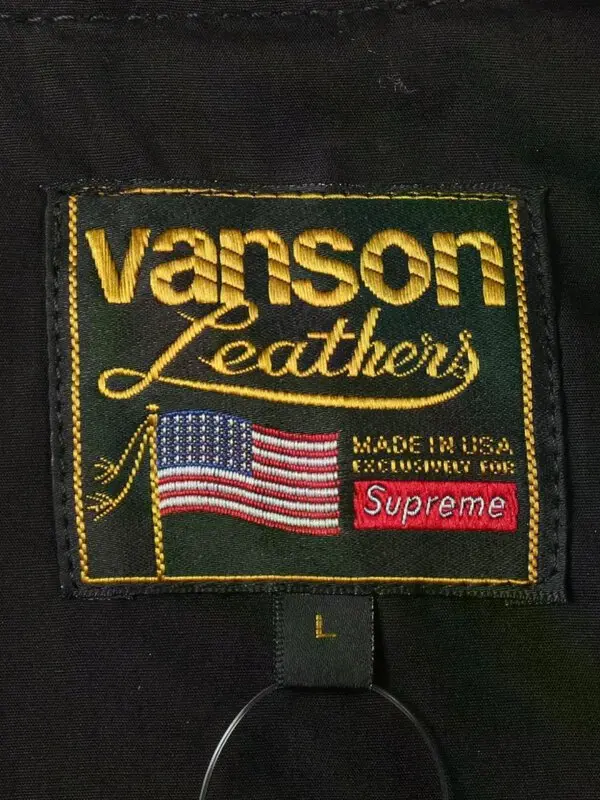 Supreme 2020s X Vanson Ghost Rider Leather Jacket
