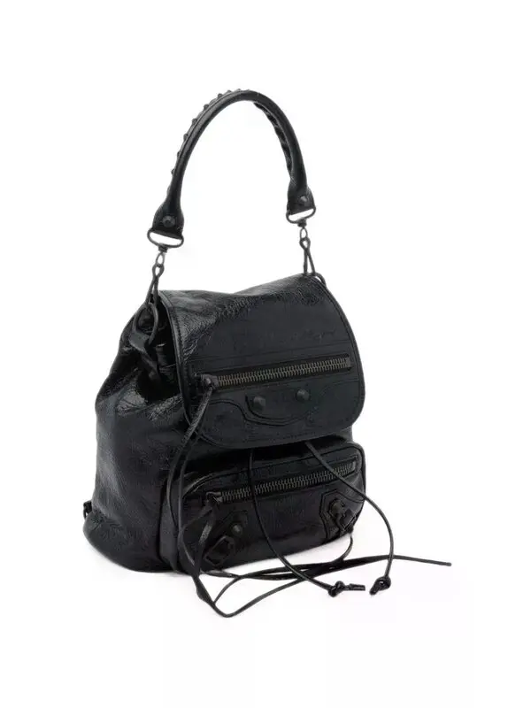 Balenciaga Mini Le City Backpack - Black