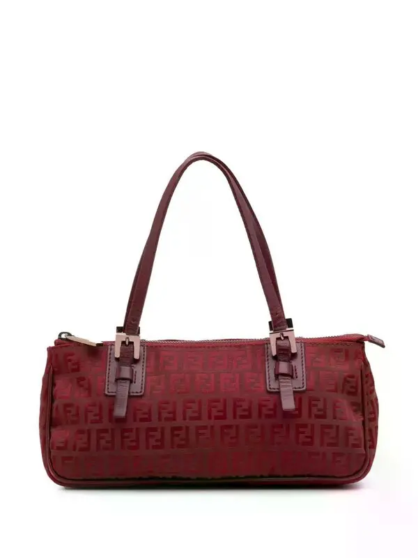 Fendi 20th Century Zucchino Canvas Handbag