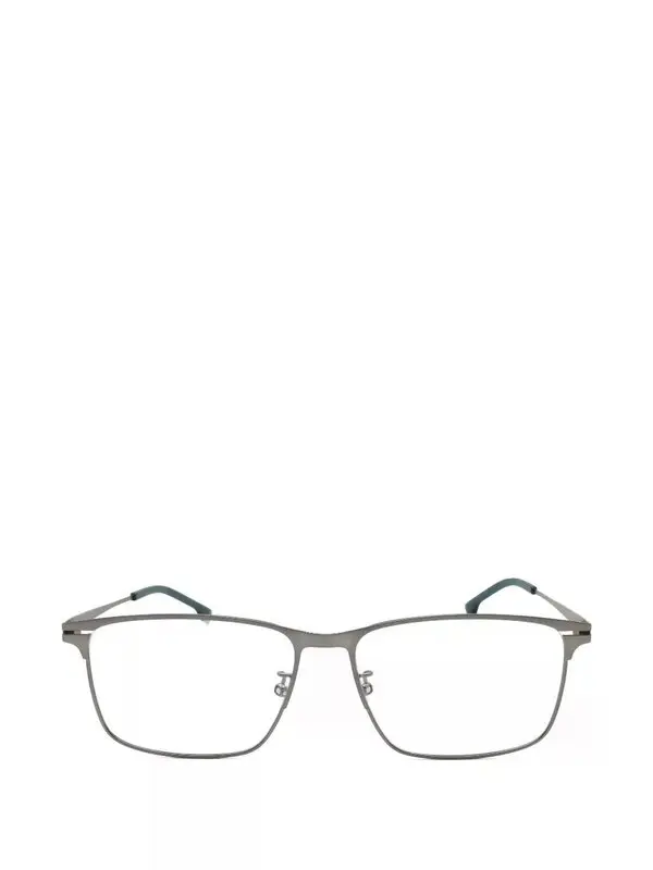BOSS Rectangle-frame Glasses - Silver