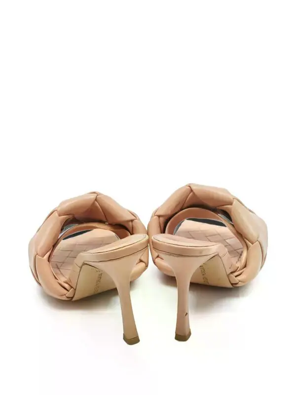 Bottega Veneta Lido Intrecciato Sandals - Neutrals