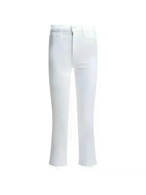 MOTHER Hustler Frayed Trousers