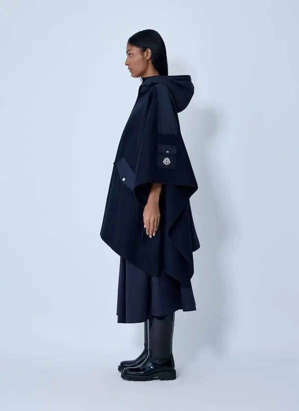 Moncler Hooded Cape