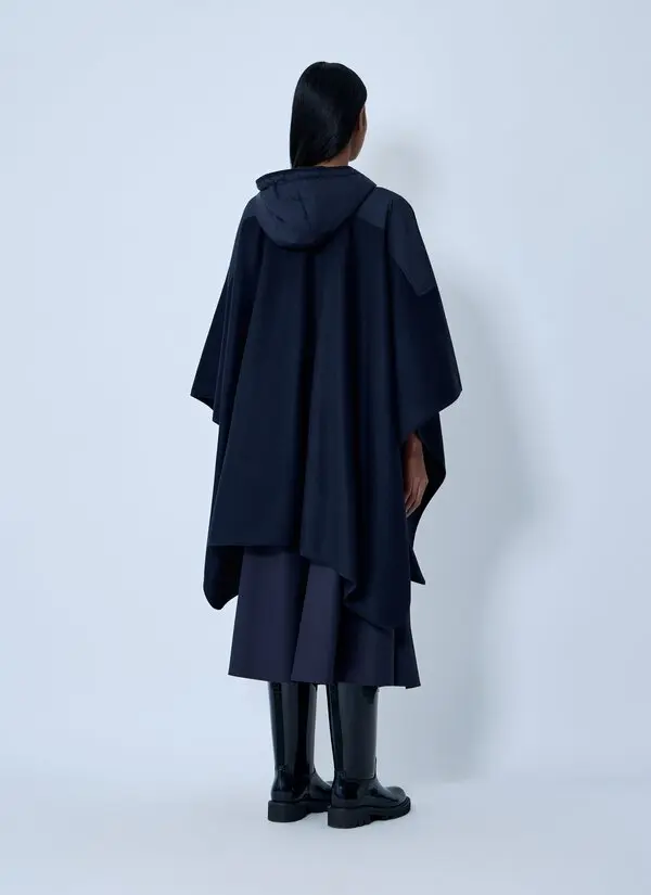 Moncler Hooded Cape