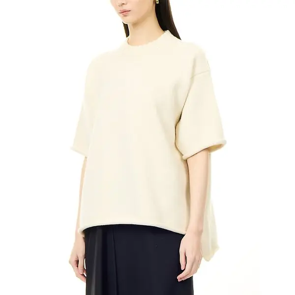 Bottega Veneta Short-sleeve Knitted Wool Jumper