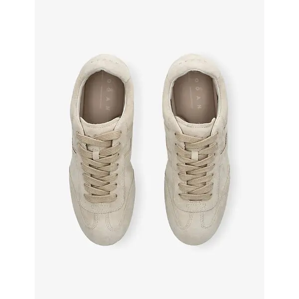 Hogan Allacciato Suede Trainers