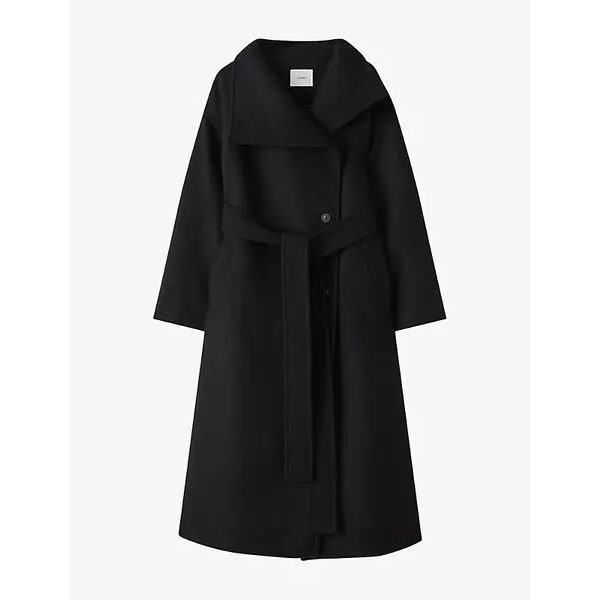 JOSEPH Fiore Double-breasted Wool-blend Coat