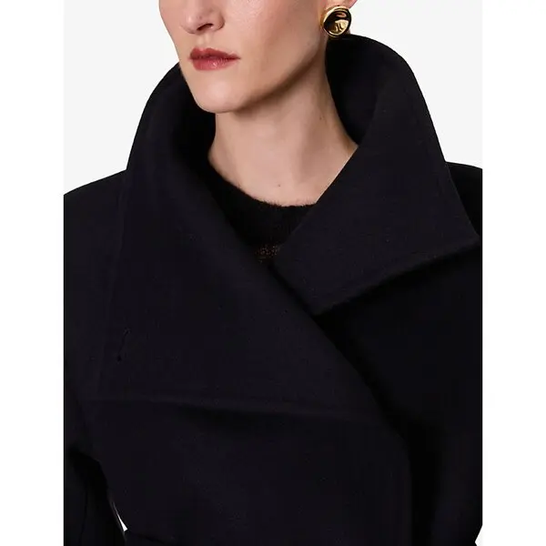 JOSEPH Fiore Double-breasted Wool-blend Coat