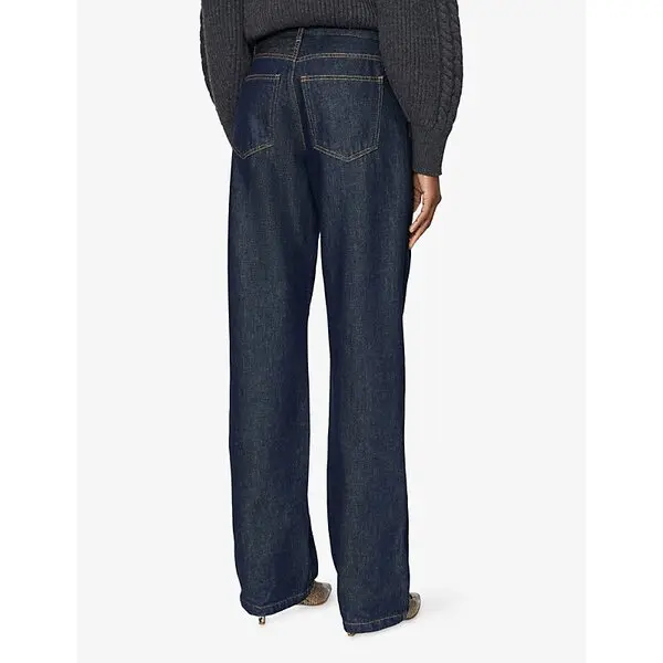 JOSEPH Chams Straight-leg High-rise Jeans