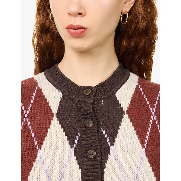 SIEDRES Carina Sleeveless Knitted Cardigan