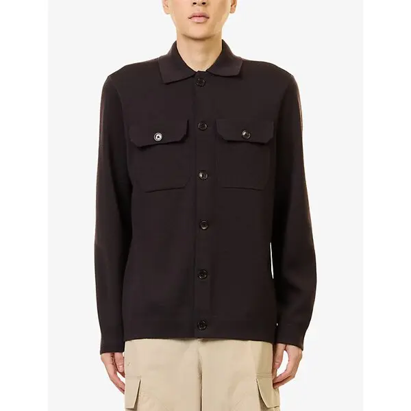 Orlebar Brown Brigg Tailored Merino-wool Knitted Jacket
