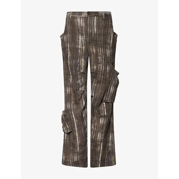 VIVIENNE WESTWOOD Achilles Check Wool Trousers