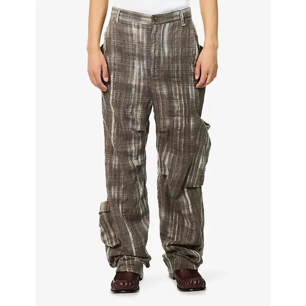 VIVIENNE WESTWOOD Achilles Check Wool Trousers